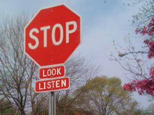 Stop, Look, and Listen | BWFLI